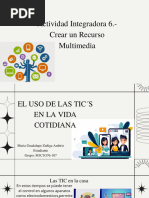 Actividad Integradora 6 Crear Un Recurso Multimedia | PDF
