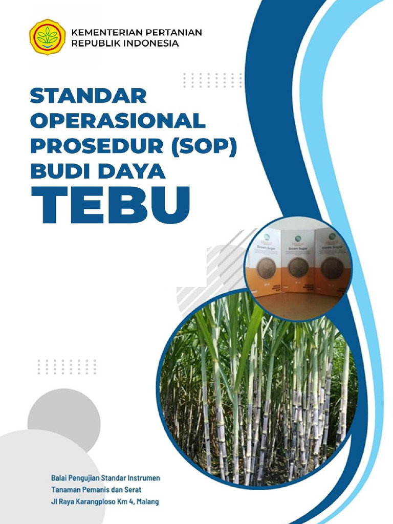Standar Operasional Prosedur (SOP) Budi Daya Tebu | PDF