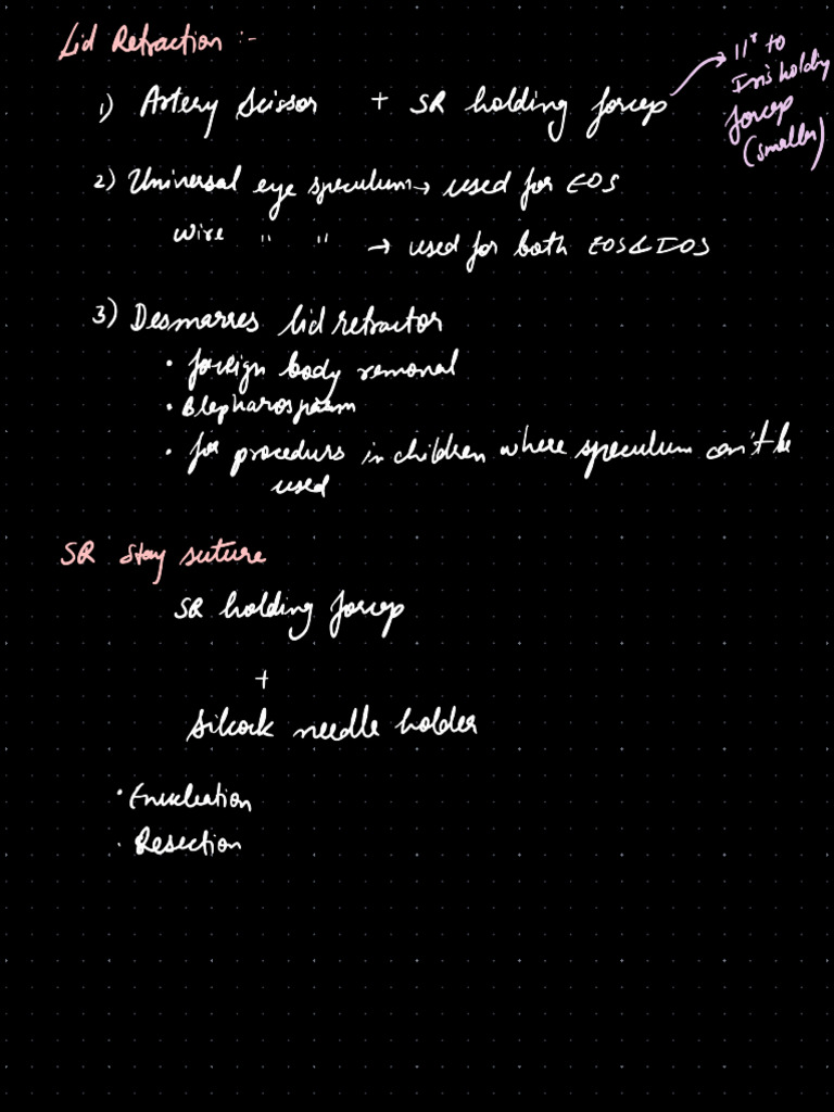 Ophthalm Instruments | PDF