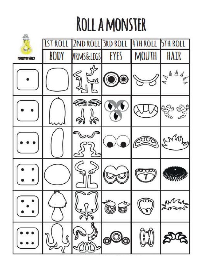 Roll A Monster | PDF
