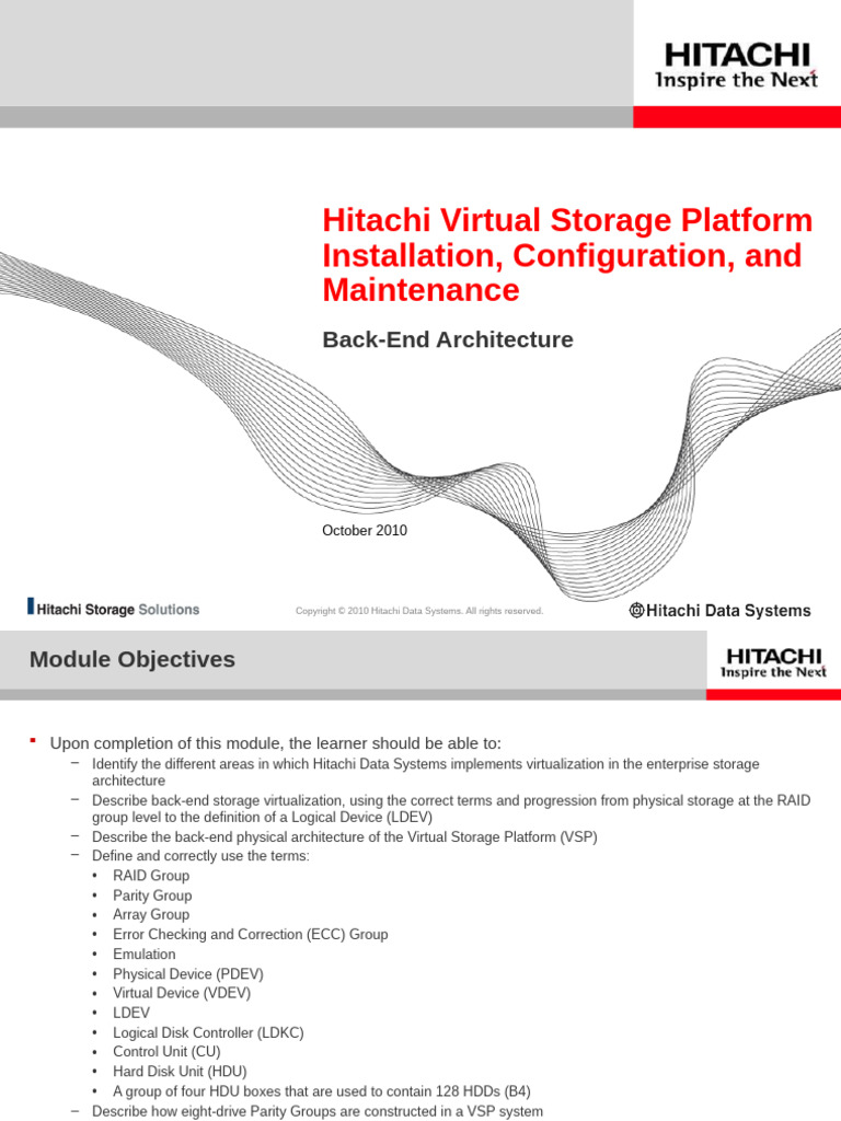 03 THI1997 Backend Architecture v1-0 | PDF | Hard Disk Drive | Computer ...