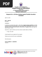 Letter of Intent - Travel Abroad | PDF