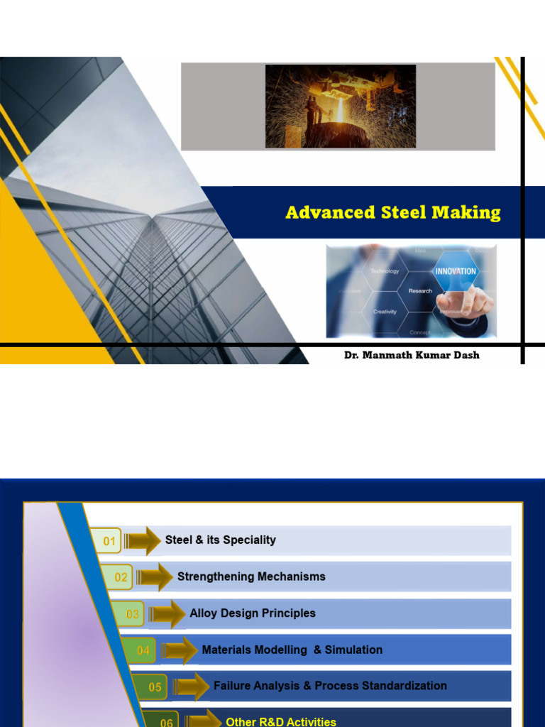 Advanced Steel Making Techniques | PDF | Steel | Heat Treating