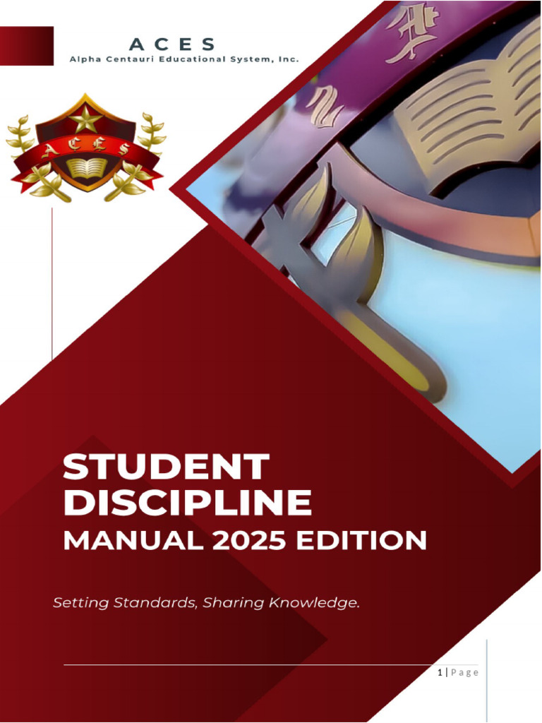 Student Discipline Handbook | PDF | Disciplines | Student Affairs