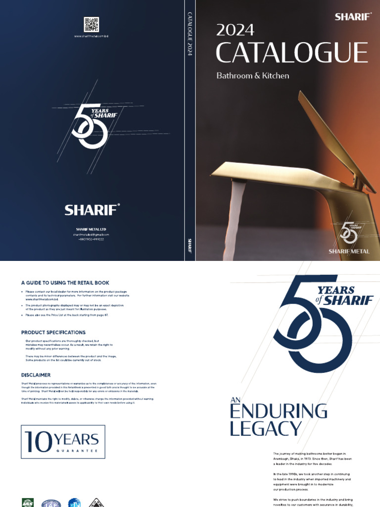 Sharif Metal Catalogue + Price List 2024 | PDF