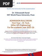 AUST Fall 2025 Admission Circular | PDF