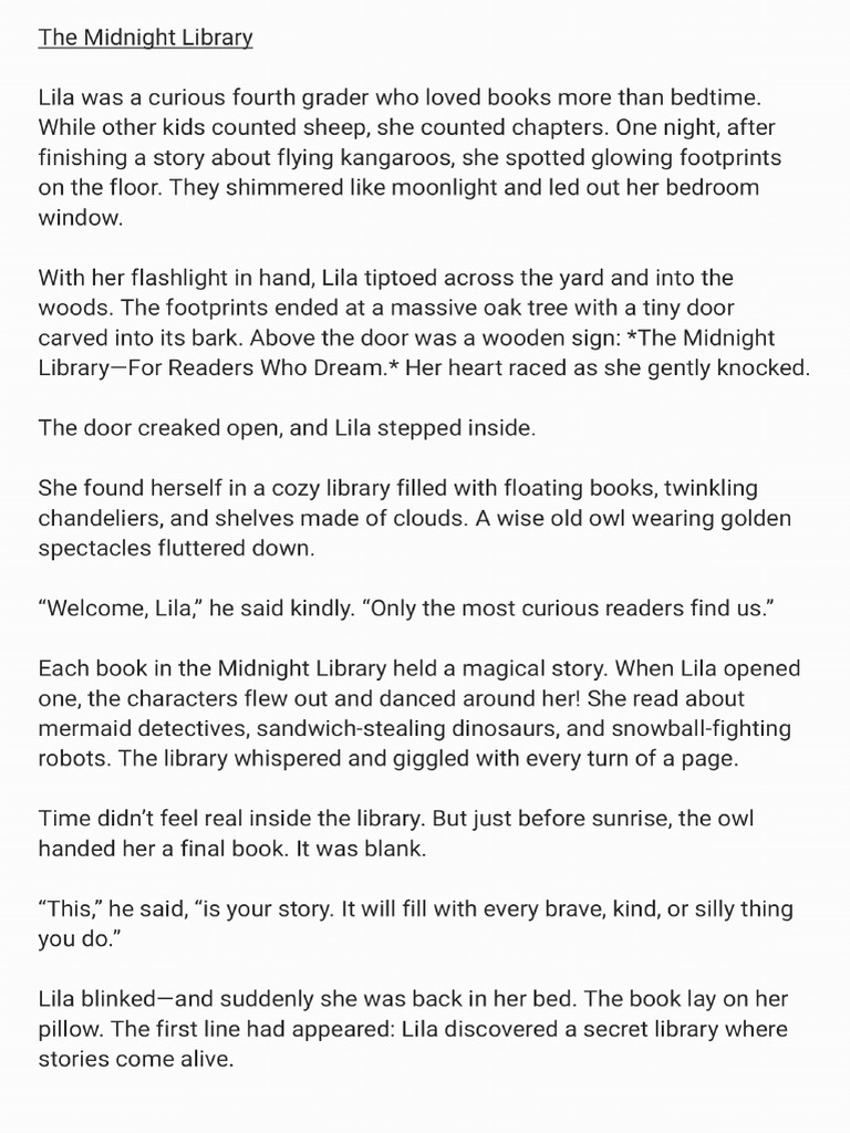 The Midnight Library | PDF