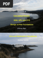 Pile Lateral Capacity Design (Brom's Method) Example | PDF | Deep ...