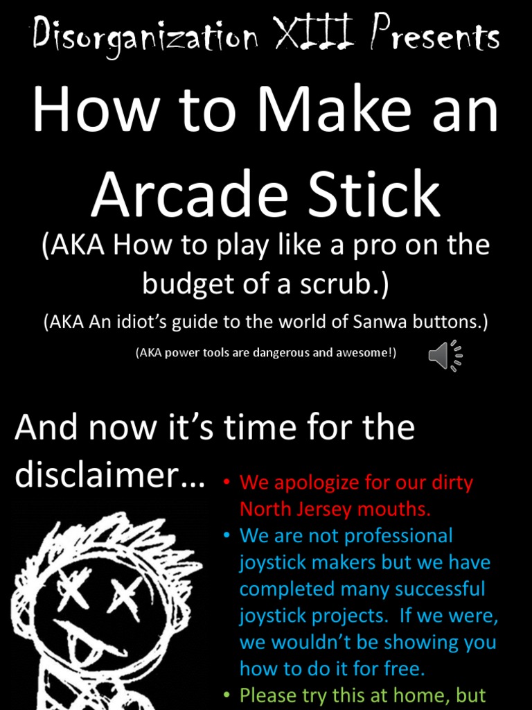 DIY Guide to Building an Arcade Stick | PDF | Home & Garden