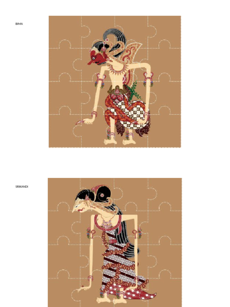 Puzzle Wayang | PDF