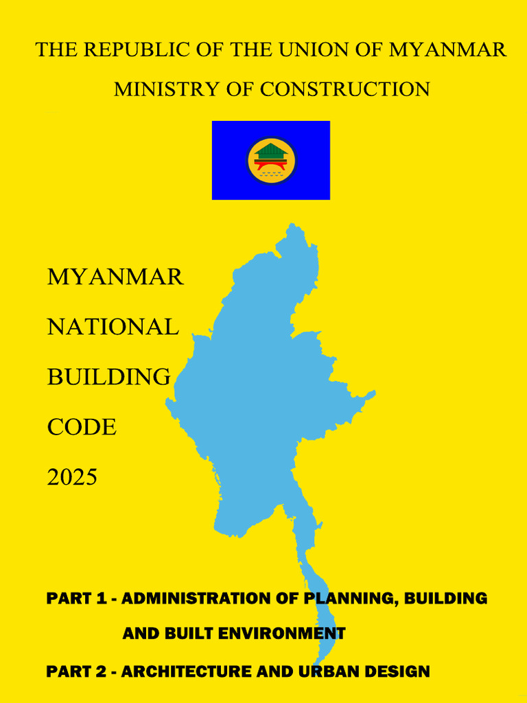 Myanmar National Building Code 2025 | PDF | Street | Building