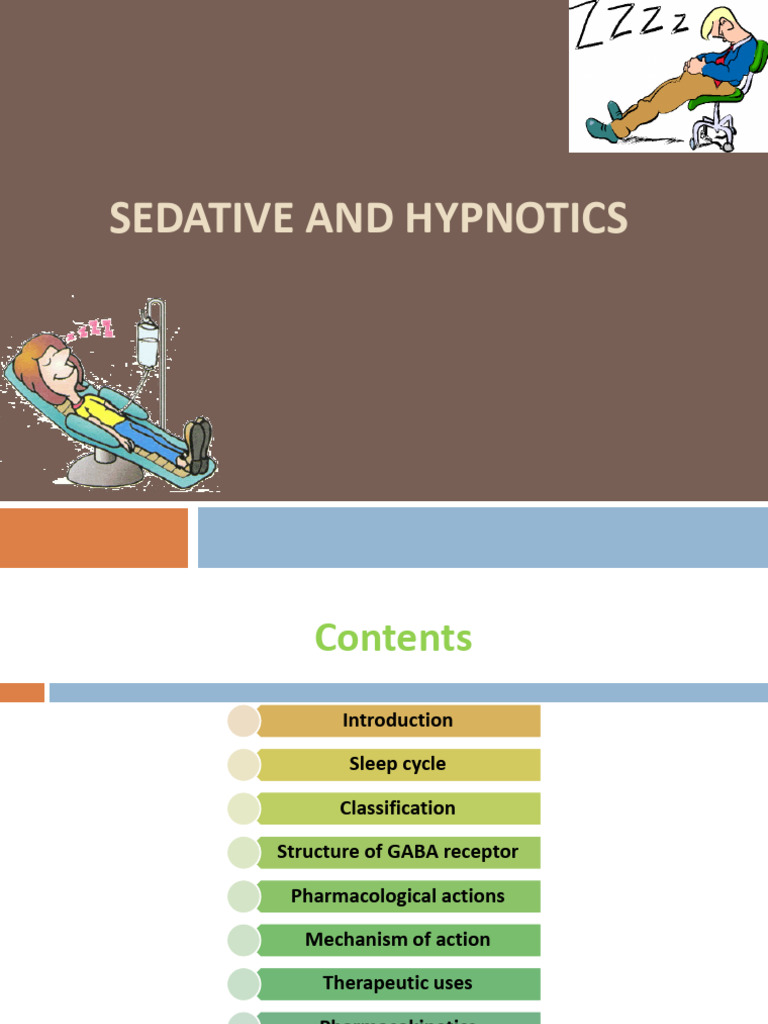 Sedative & Hypnotic-DSM | PDF | Benzodiazepine | Insomnia