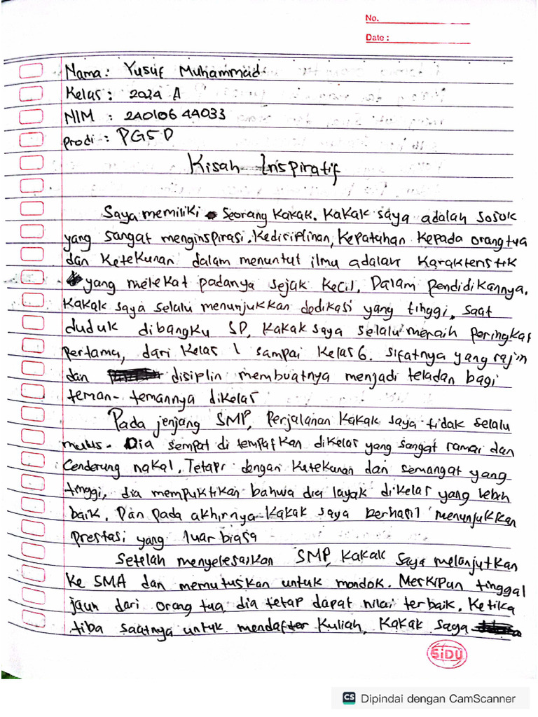 033 Yusuf Muhammad Kisah Inspiratif | PDF
