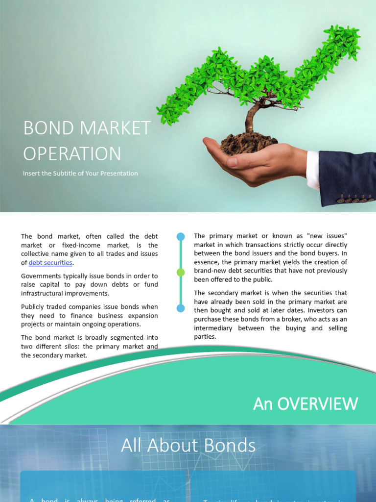 04 - The Bond Market Operations | PDF | Bonds (Finance) | Stocks