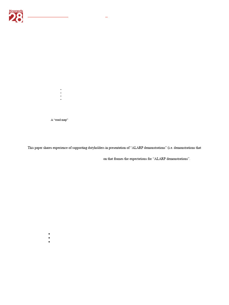 ALARP Demonstration in COMAH Context | PDF | Risk | Safety
