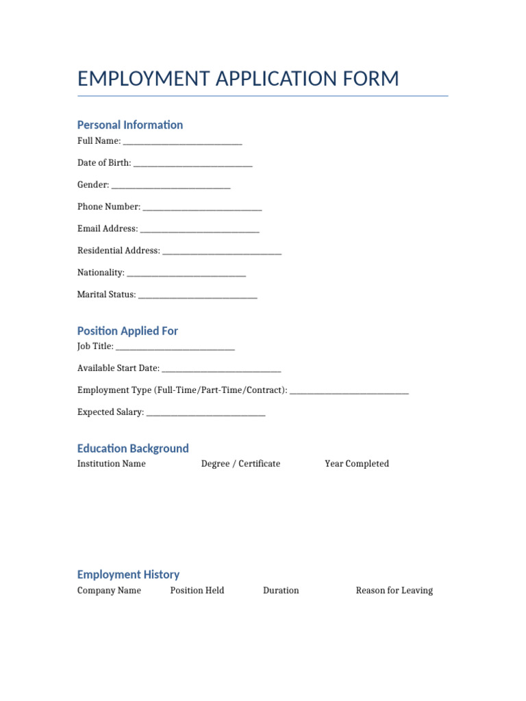 DML Form | PDF