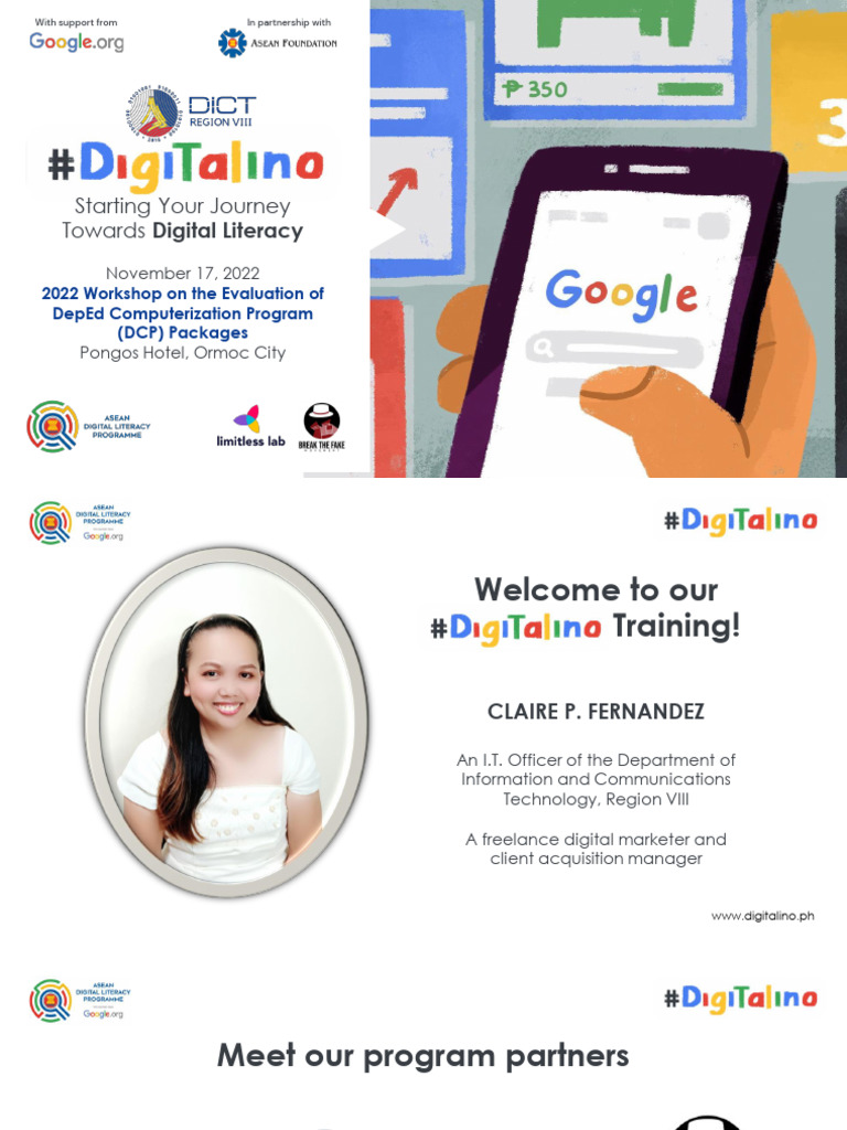 ADLP - #DigiTalino Facilitator - S Deck - DepED | PDF | Bias | Defamation