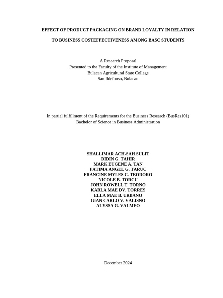 Group 4 Manuscript With Header | PDF | Brand | Marketing