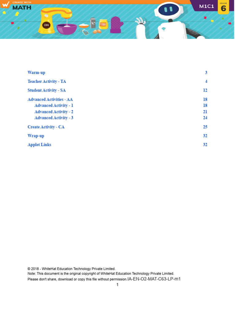 MG2 C64 Basics of Division | PDF | Division (Mathematics) | Arithmetic