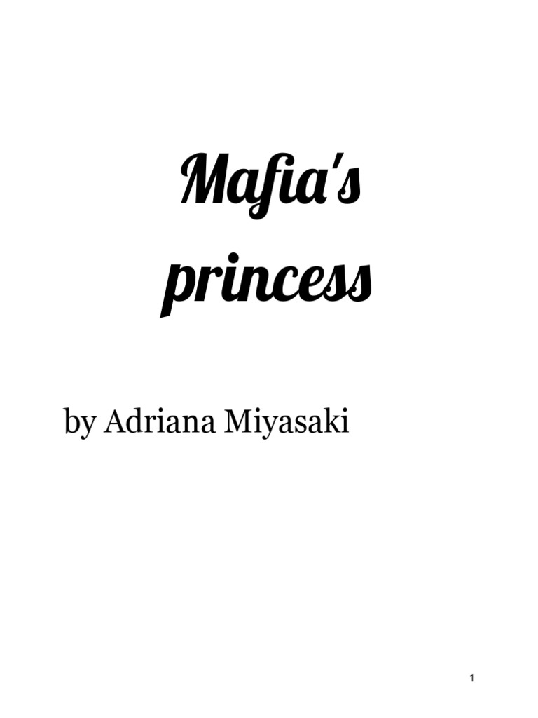 Mafias Princess 1 | PDF