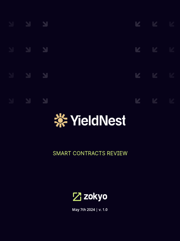 YieldNest Zokyo Audit Report May7th 2024 | PDF | Audit | Variable (Computer Science)