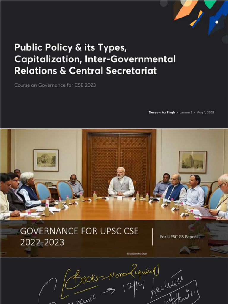 Public Policy Its Types Capitalization InterGovernmental Relations ...
