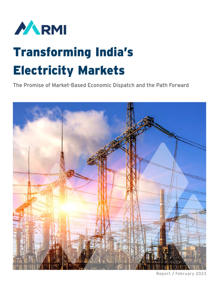 India’s Electricity Market Transformation | PDF | Electrical Grid ...
