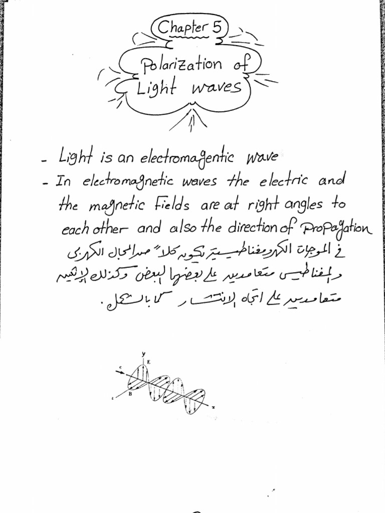 9 Polarization Summary Pdf