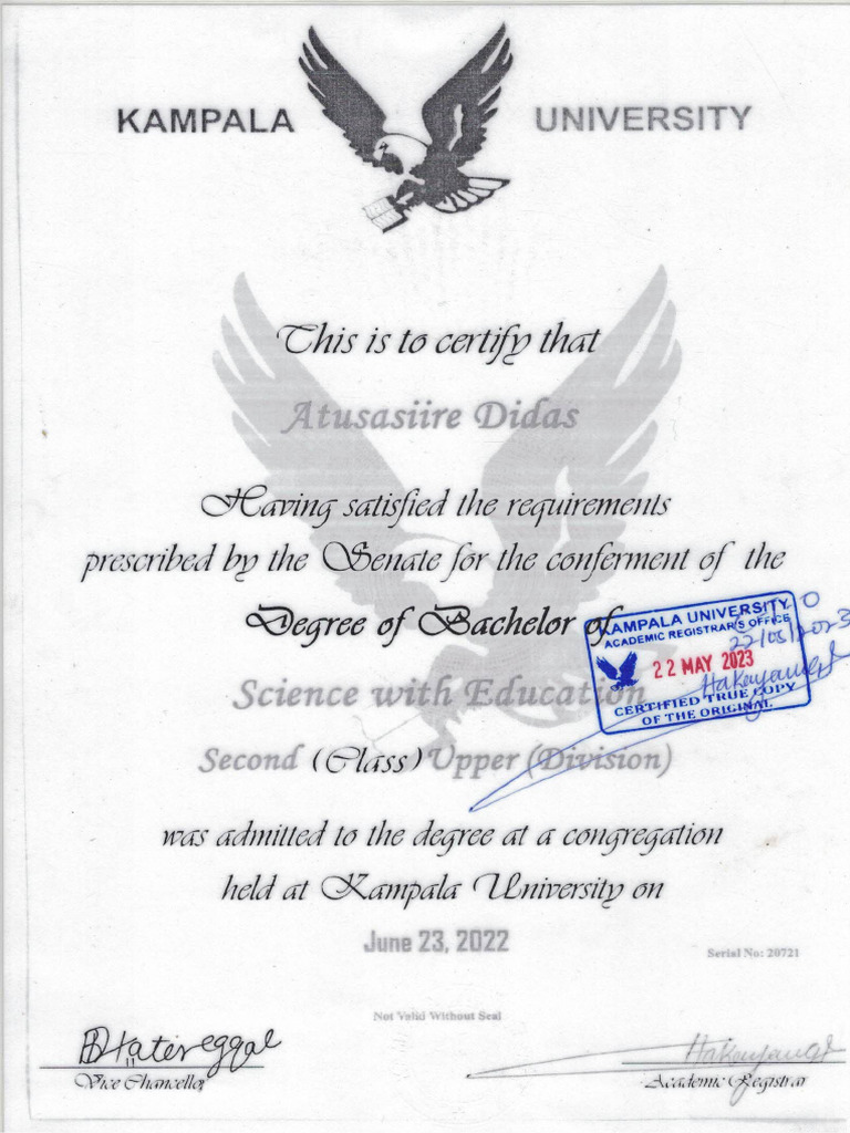 Bachelors Degree | PDF