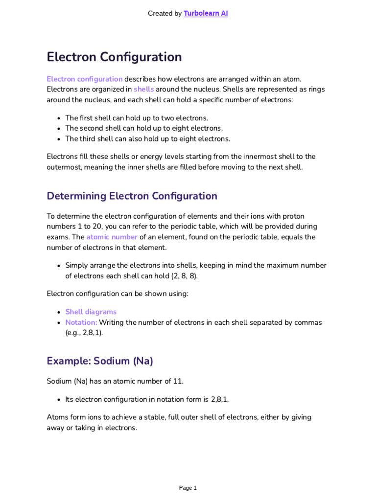 Atoms, Elements & Compounds (Part 2) | PDF | Ion | Electron Configuration