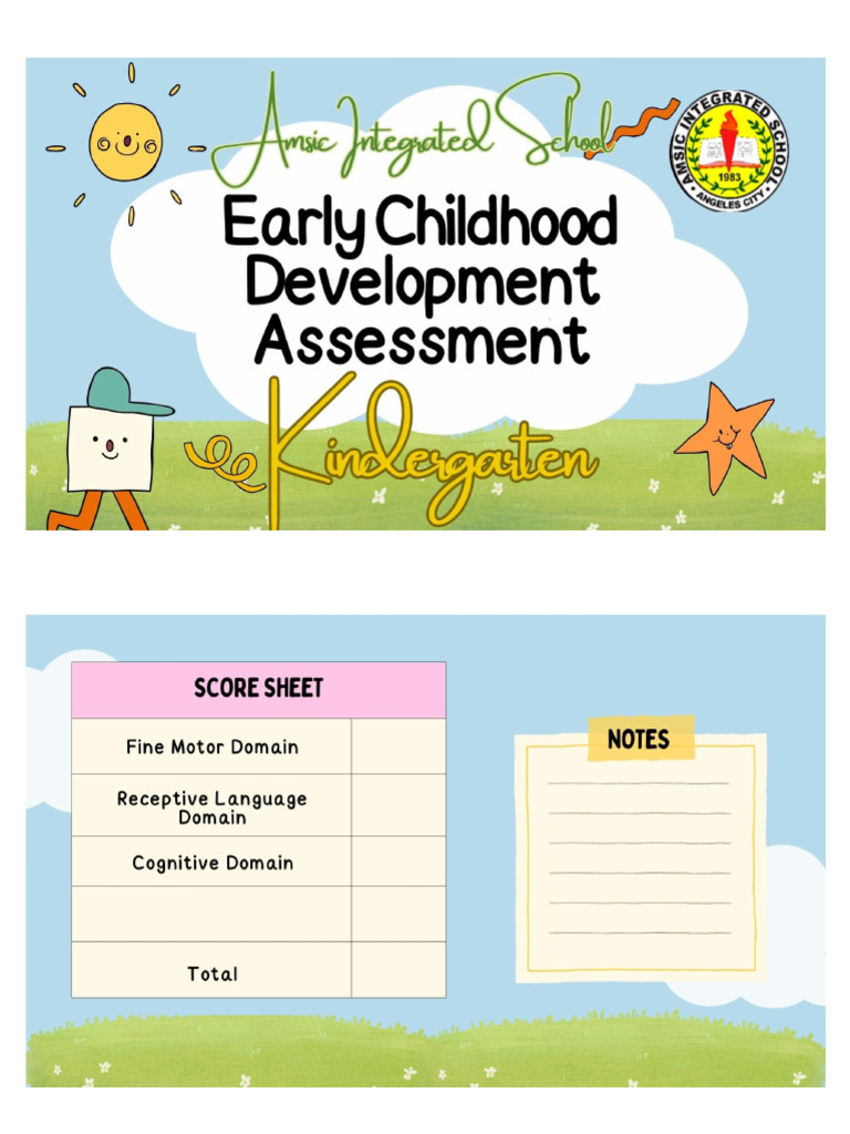 Eccd Assessment AIS | PDF