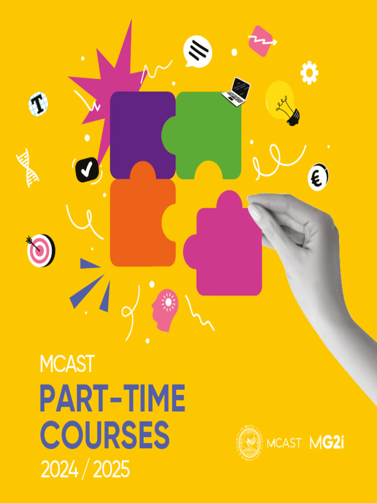 MCAST Part-Time Courses Prospectus 2024-25 | PDF | Academic Degree ...