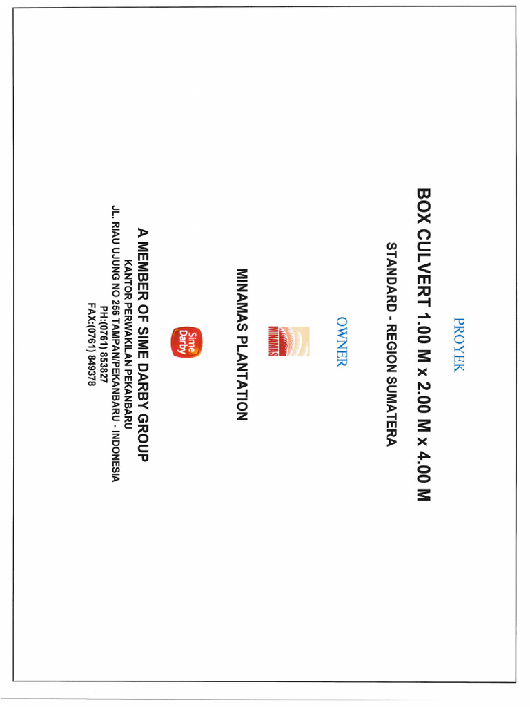 GBR Box Culvert 1x2x4 MTR 091014 | PDF