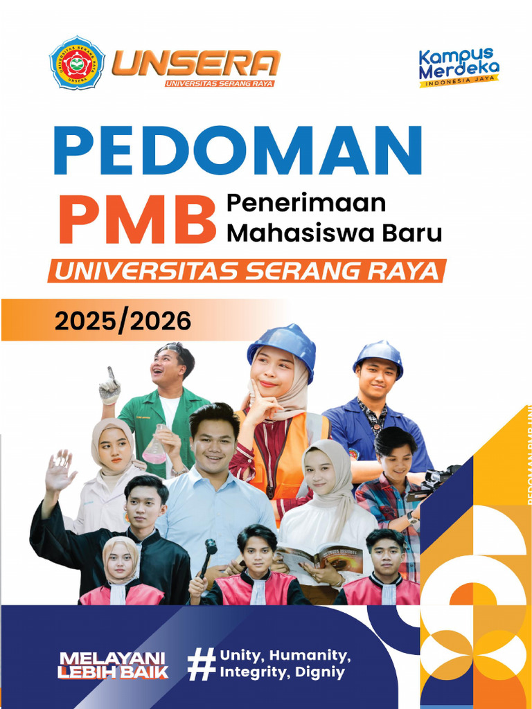 Pedoman PMB Unsera 2025/2026 | PDF
