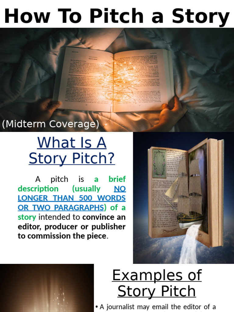 Story Pitching Essentials for Writers | PDF | Cognition | Communication