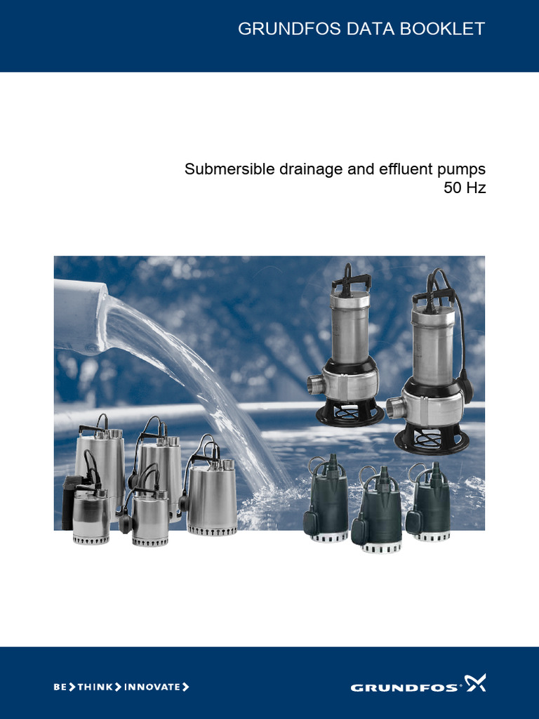 Grundfosliterature 5501 | PDF | Pump | Pipe (Fluid Conveyance)