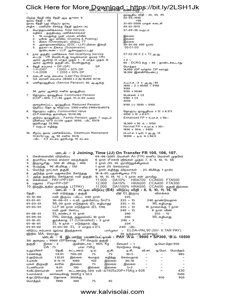 Study Material-2.4 - Account Test - E.O Detailed Model Sum | PDF