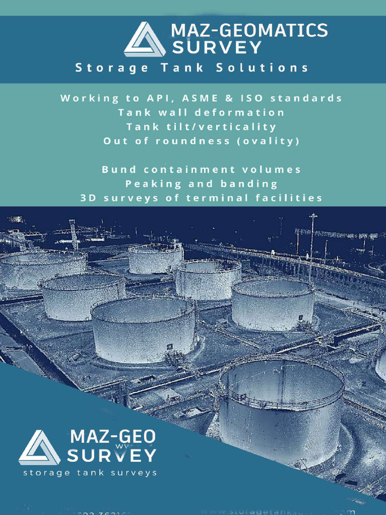 Maz-Geomatics - Tank Geometry Brochures | PDF