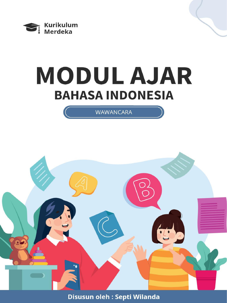 Modul Ajar Bahasa Indonesia (Wawancara) | PDF