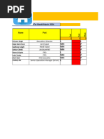 March Attendance Sheet for Employees | PDF