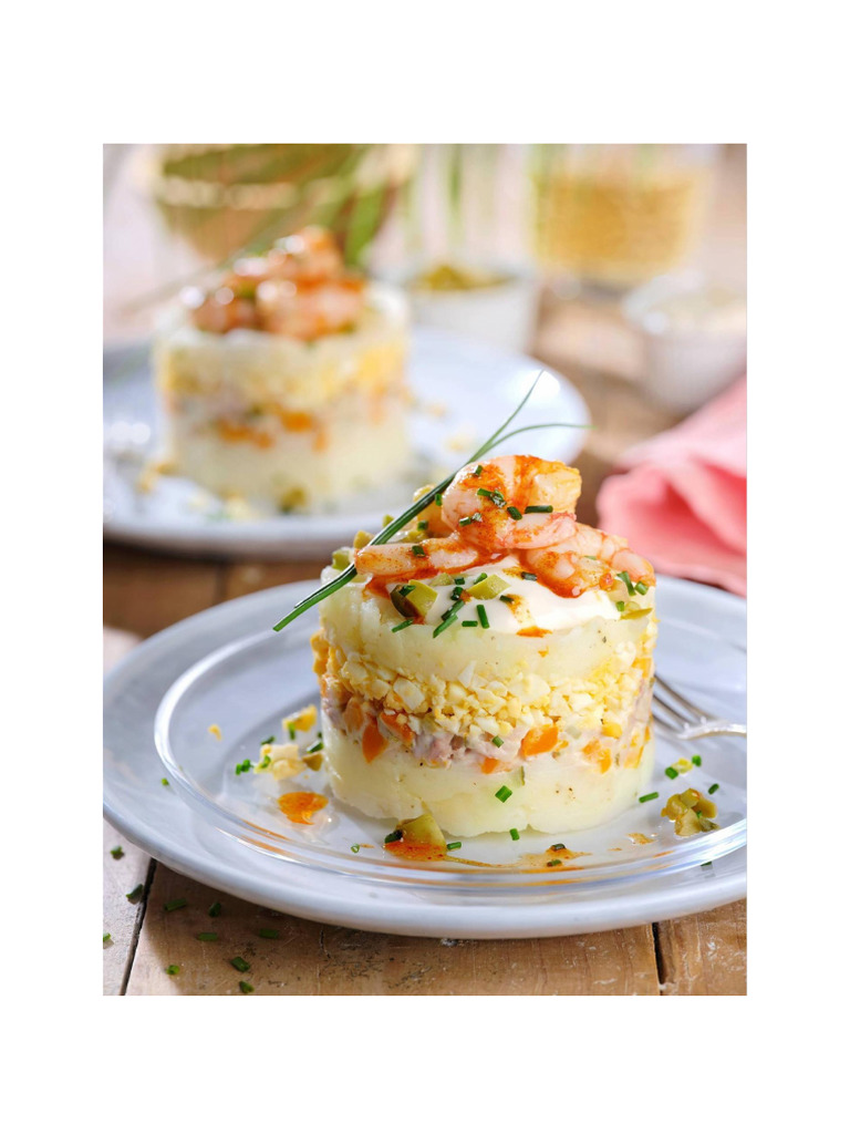 Timbal de Ensaladilla Con Gambas | PDF