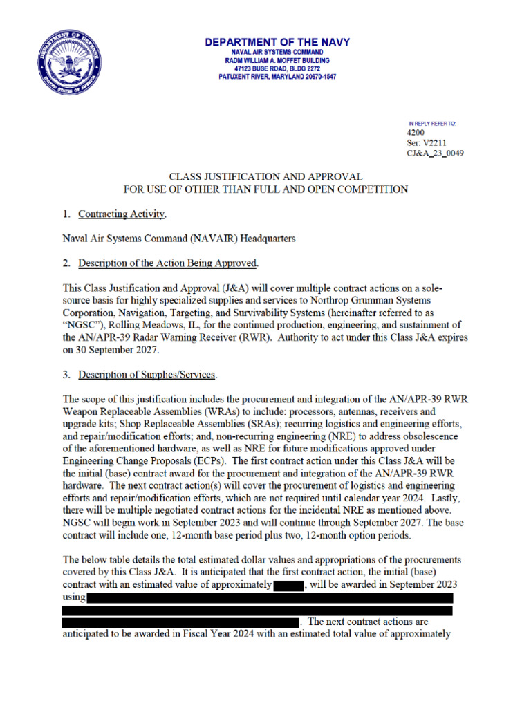 RedactedCJA APR-39+FY23-25+Production Clean Signed Redacted | PDF