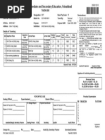 Travel and Subsistence Claim Forms | PDF