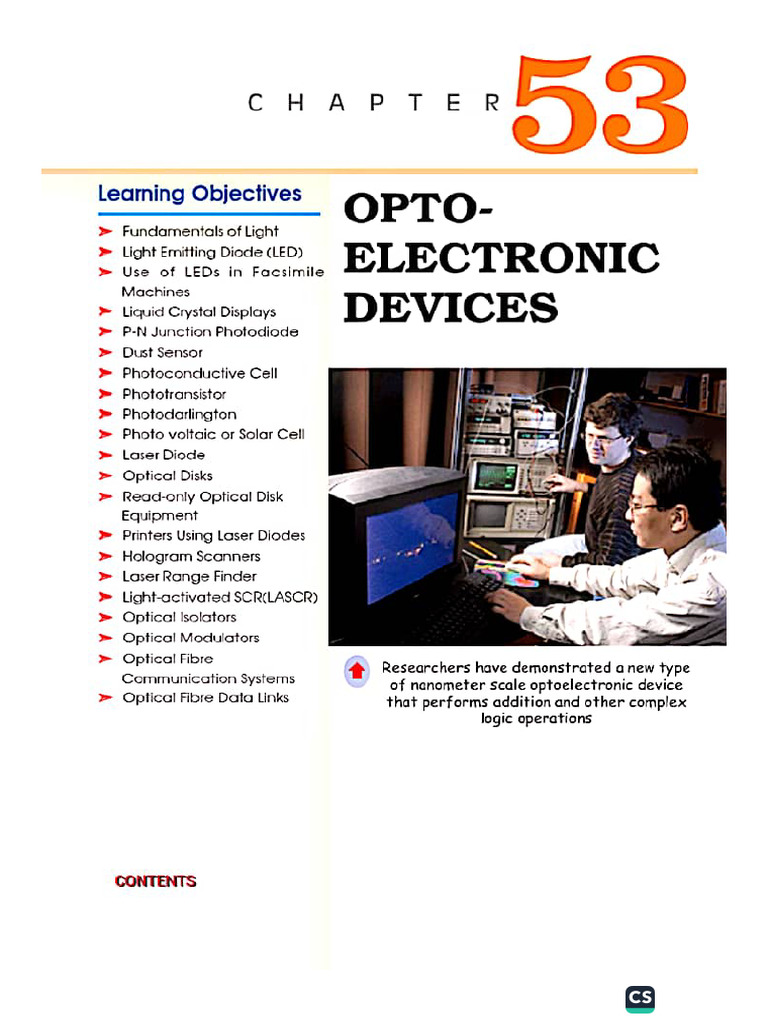 Opto-Electronic Device | PDF