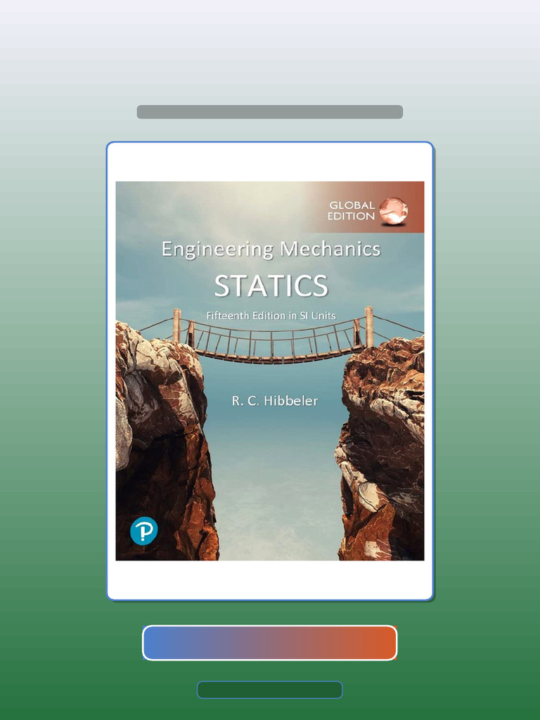 Real Test Bank Engineering Mechanics Statics SI Units 15th Edition ...