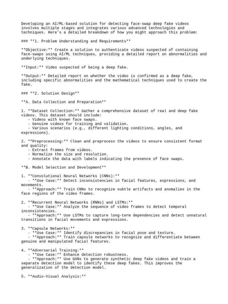 Developing An AIML-based Solution F | PDF | Information Science ...