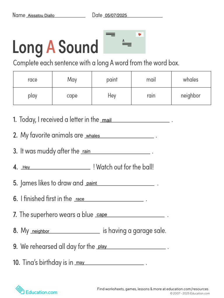 Long A | PDF