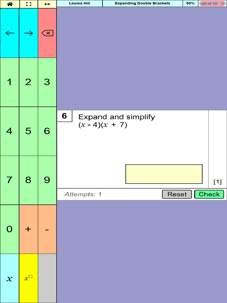 Expanding Double Brackets | PDF