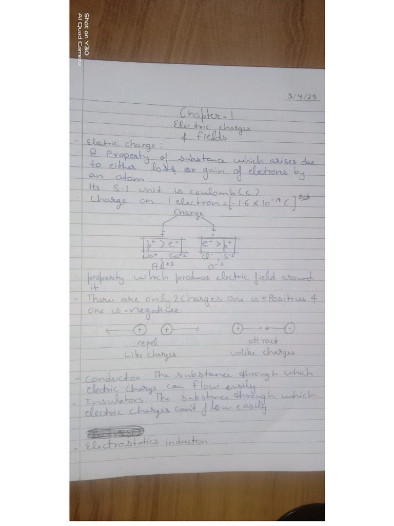 Physics Chapter 1 | PDF