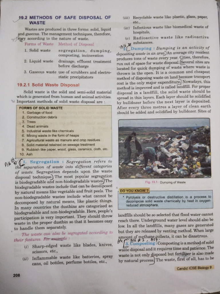 CH 19 Waste Management | PDF